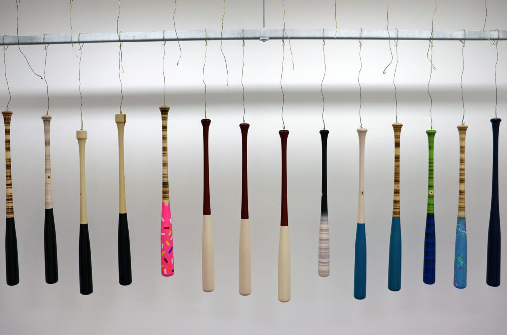 Swing for the big league: Custom baseball bat maker turns wood into ...