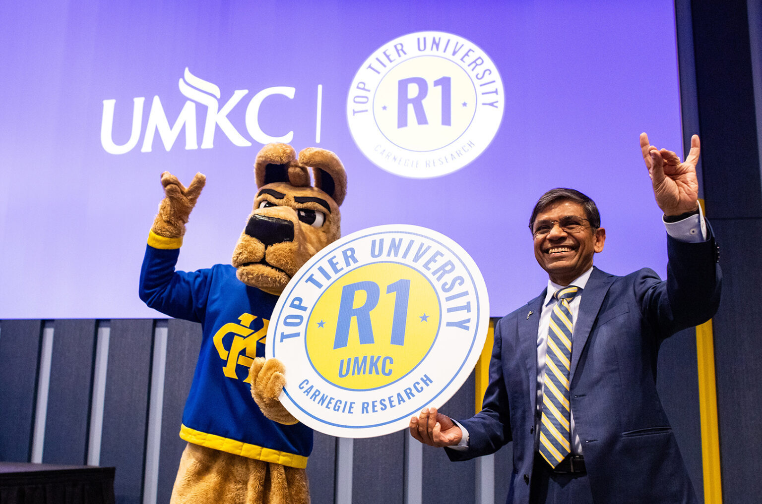 UMKC mascot gets nod of approval from bobblehead museum, hopping onto ...